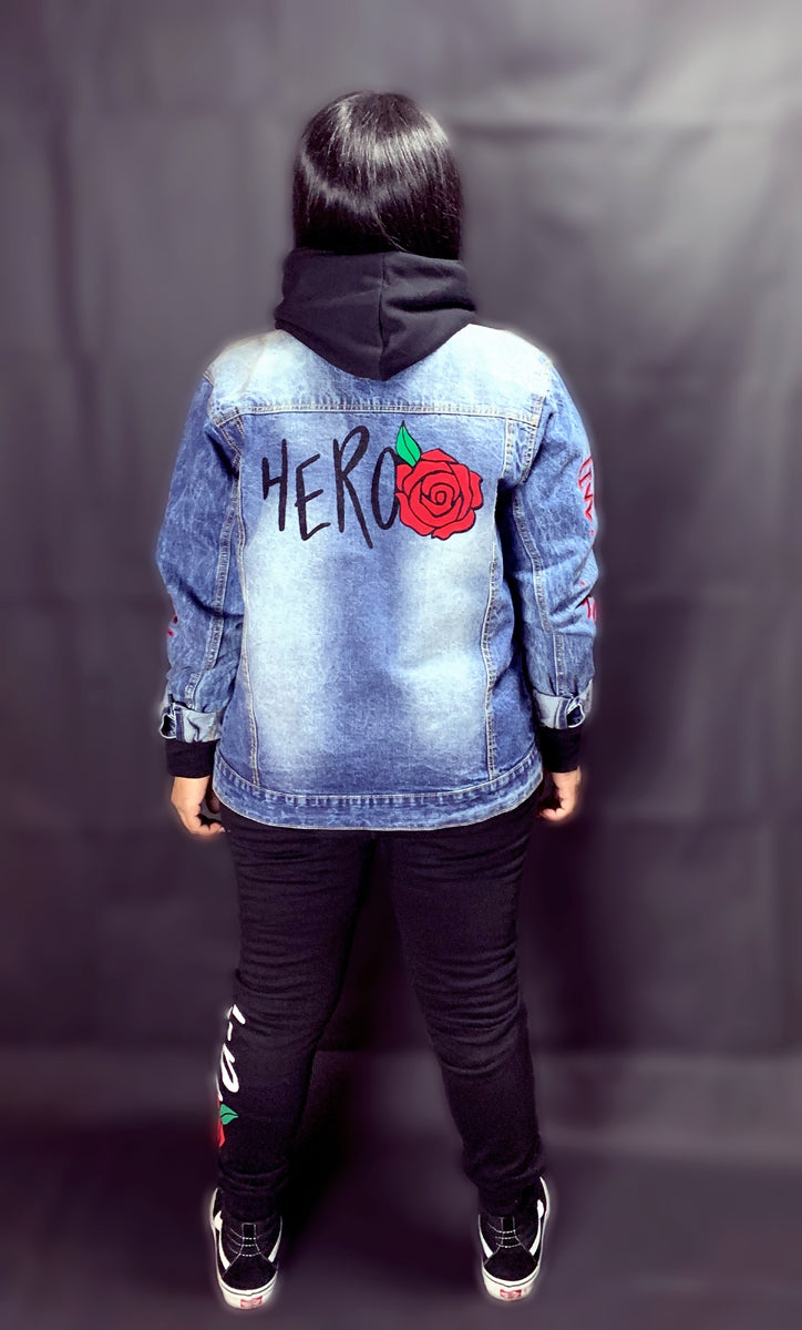 FOR HE ROSE | DENIM JACKET – The LiT Crew Co.